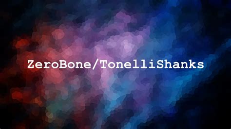 Tonellishanks Zerobone