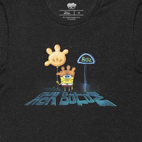 Spongebob Rock Bottom Glove T Shirt Paramount Shop