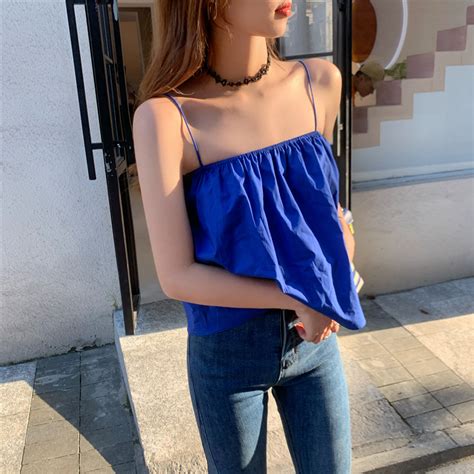 델룩 흠뻑쇼워터밤페스티벌룩 망고나시 파랑나시 세미크롭 나시 티셔츠