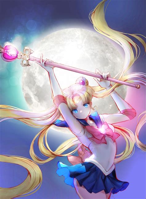 Sailor Moon Fan Art Procreate Drawing Sailor Moon Disegno Digitale
