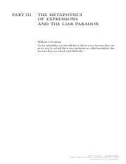 Solving The Liar Paradox Metaphysical Reflections Course Hero