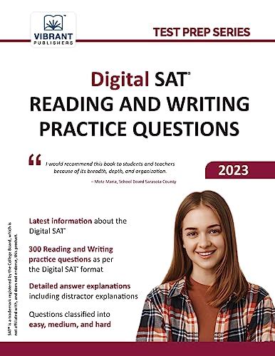 Digital Sat Reading And Writing Practice Questions Test Prep Series