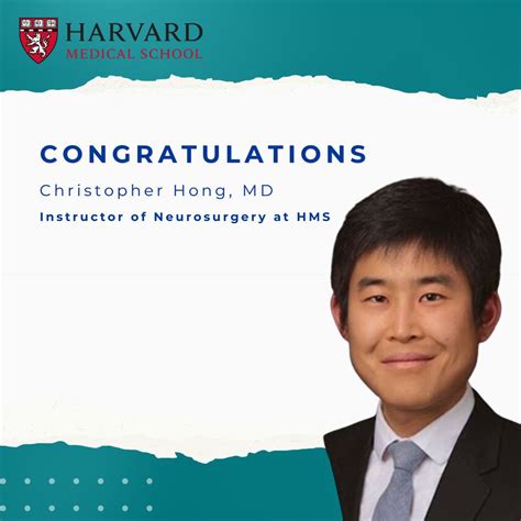 Please Join Us In Congratulating Christopher Hong Md On His