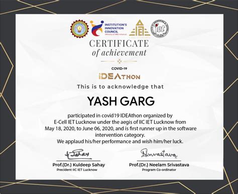 Yash Garg On Linkedin Ideathon Innovation