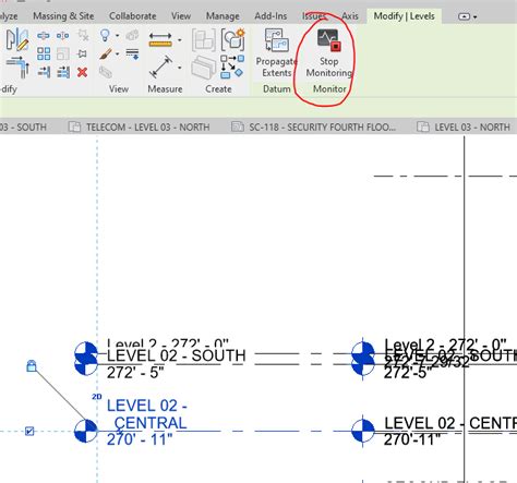 coordination review option is not available in modify rvt links tab