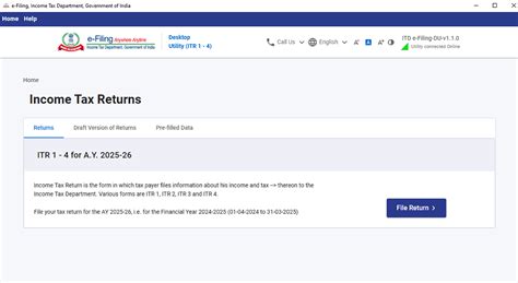 Download Json Itr 1 To Itr 4 Offline Utility For Ay 2025 26