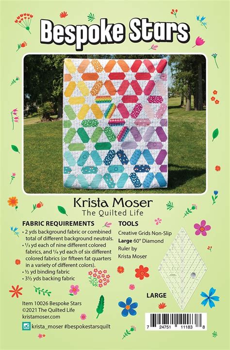 Bespoke Stars Quilt Pattern From Krista Moser