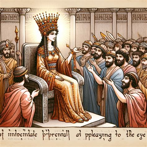 Esther 1 11 Artwork Bible Art