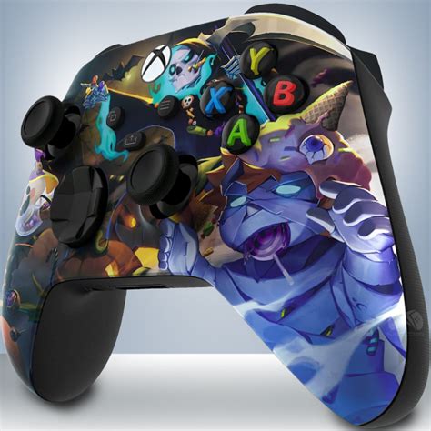X Mods UK XBOX SERIES CUSTOM CONTROLLER CANDY NIGHT GLOW IN DARK