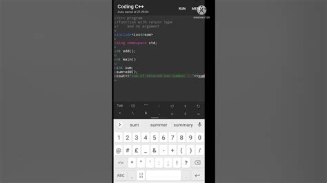 C Function With Return Type And No Argument Youtube
