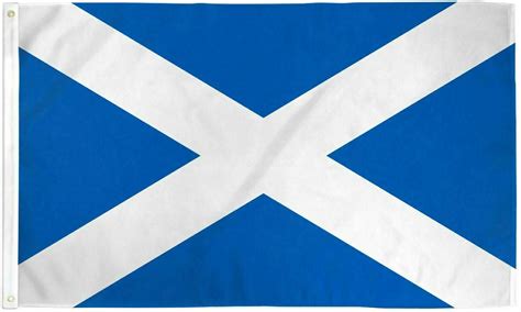 2x3 Scotland Cross Flag Saint Andrew Banner Saltire Scottish Pennant