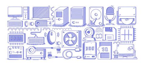 How To Draw Computer Memory