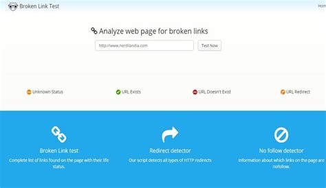 Verifica Los Enlaces Rotos De Tu Web Con Broken Link Test Nerdilandia