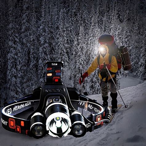 Powerful 3 X Led T6 Cree Headlamp Sku 419