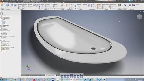 Autodesk Inventor 2017 Building Productivity Surfacing Tutorial