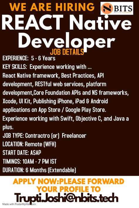 Trupti Joshi On Linkedin Reactnative Javascript Reactjs Html