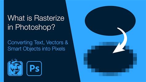 What Is Rasterize In Photoshop Converting Text Vectors And Smart