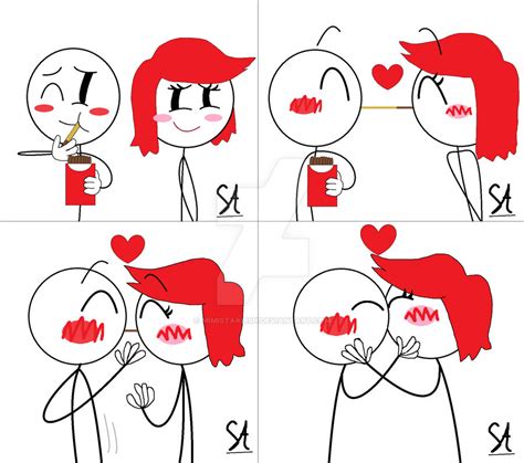 Henry X Ellie Pocky 2 By Mimistarlish On Deviantart