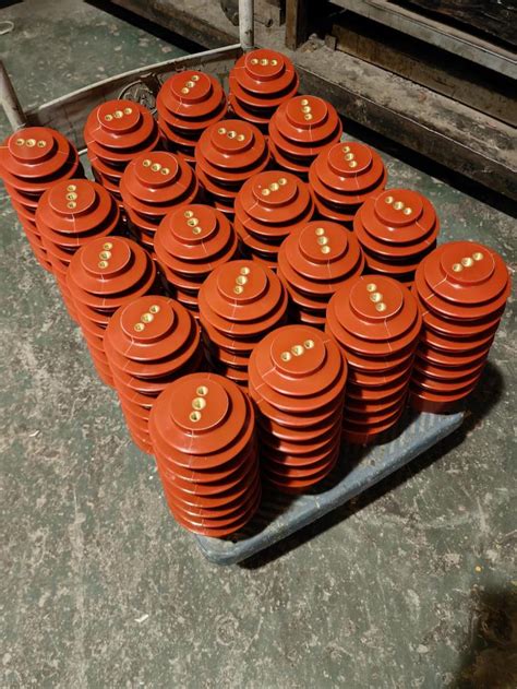 24kv 80 Pf Epoxy Resin Capacitor Insulator With Indicator In Switchgear