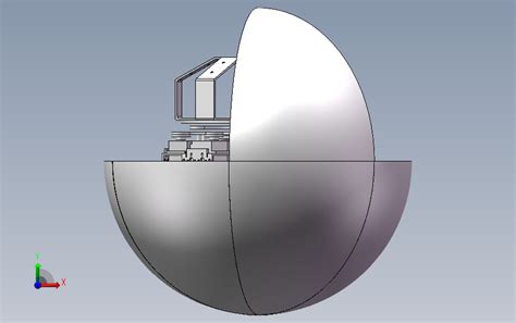 第13组 球形变六足solidworks 2014模型图纸下载 懒石网