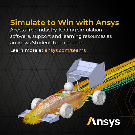 Ansys Learning On Linkedin Attention Student Teams Dyk Ansys Provides