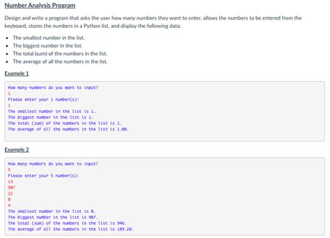 Solved Design And Write A Program That Asks The User How