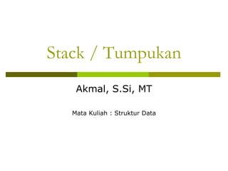 Stack Struktur Data PDF