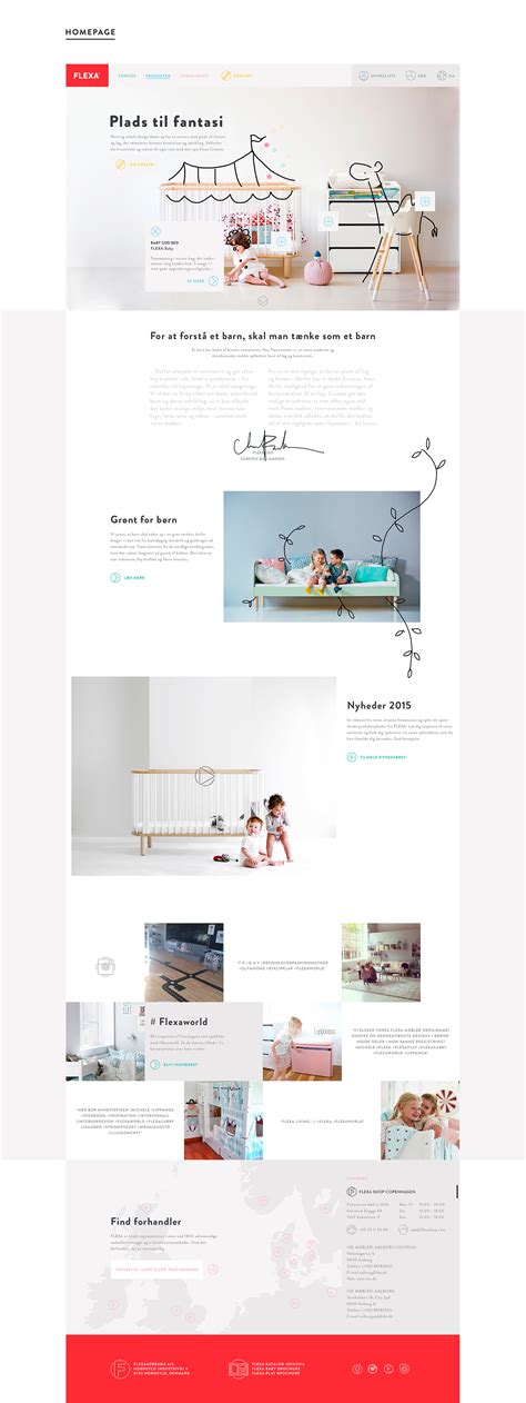 Webdesign Flexa On Behance