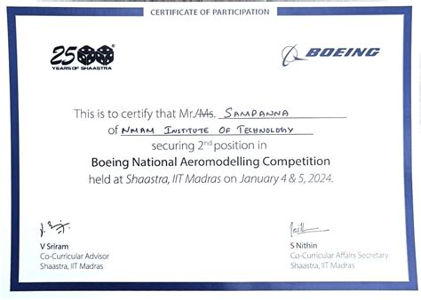 Sampanna Shetty On Linkedin Aeroclubnitte Aeromodelling Boeing
