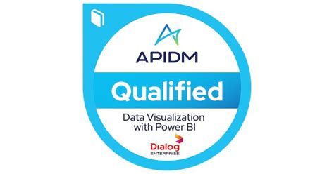 Data Visualization With Power Bi Was Issued By Apidm Asia Pacific Institute Of Digital