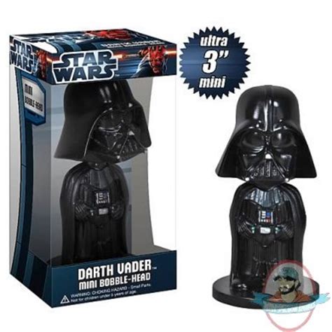Star Wars Darth Vader Ultra Mini Bobble Head By Funko Man Of Action Figures