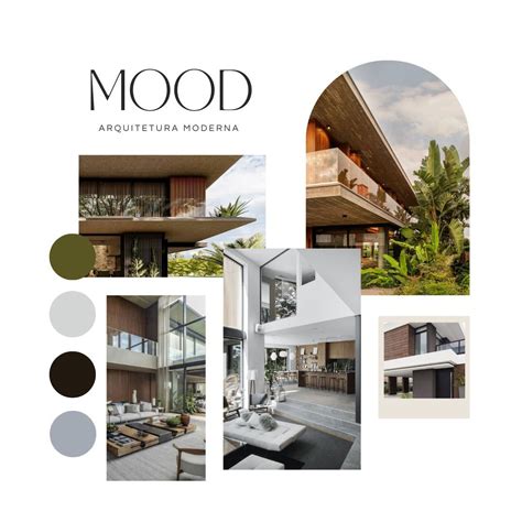 Moodboard Arquitectura Moderna Moodboard Arquitetura Fachada Estilo