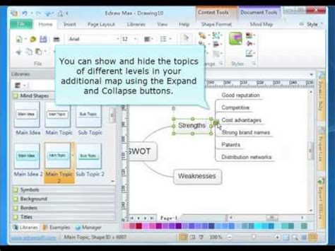 Make An Effective Mind Map With Edraw Freeware Mind Mapping Tutorial YouTube