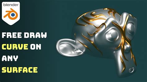 FREE DRAW CURVE ON ANY SURFACE IN BLENDER BLENDER TURORIAL BLENDER FOR BEGINERS YouTube