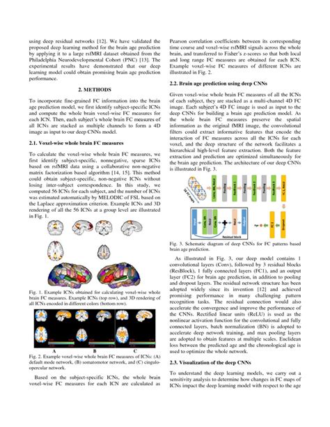 brain age prediction based on resting state functional connectivity