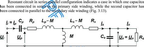 13 Equivalent Circuit Of The System Of Magnetically Coupled Air Coils