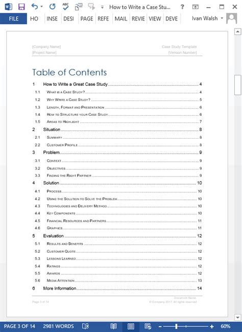 Case Study Guidelines On Length Font Format MS Office Templates With AI Prompts