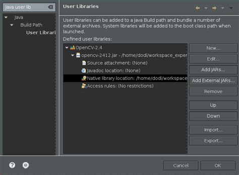 Getting Started With Opencv For Java On Ubuntu Advanced Web Machinery