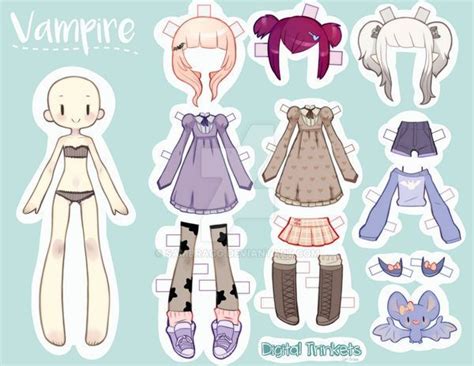 Cute Anime Paper Dolls Artofit
