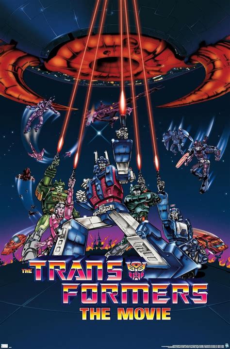Hasbro The Transformers The Movie One Sheet 1986 Wall Poster