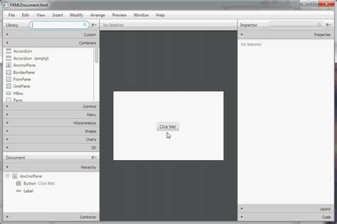 2 Using Scene Builder With Netbeans Ide Release 2
