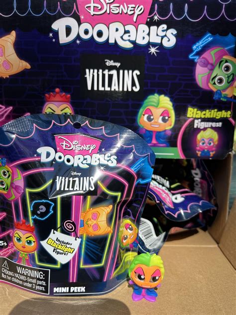 Doorables Villains Blacklight Rdisneydoorables