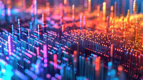Data Mining Analysis Abstract Visual Of Data Extract Stock Illustration