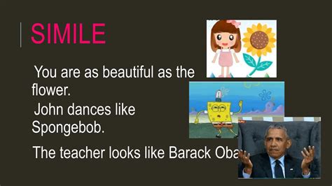 Simile Metaphor Personification Definition And Examples Pptx