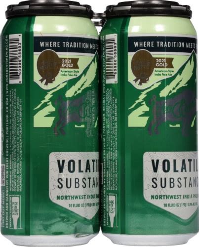 Von Ebert Brewing Volatile Substance Ipa 4 Cans 16 Fl Oz Kroger