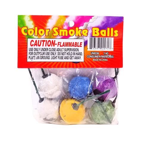 Smoke Bombs Pack Of 6 Hassims Fireworks