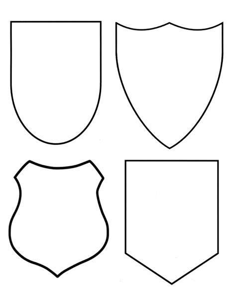 Shield Printable Template { Nama Domain}