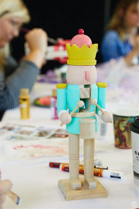 Diy Nutcracker Inspiration From An Artists Workshop Think Make Share Nutcracker Christmas