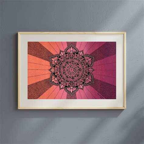 The Blooming Hour Mandala Saudamini Madra Designs