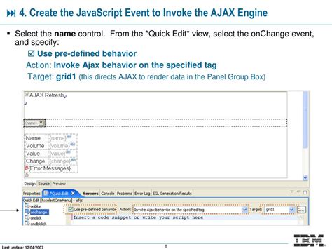 Ppt Additional Ajax Examples And Workshops Powerpoint Presentation